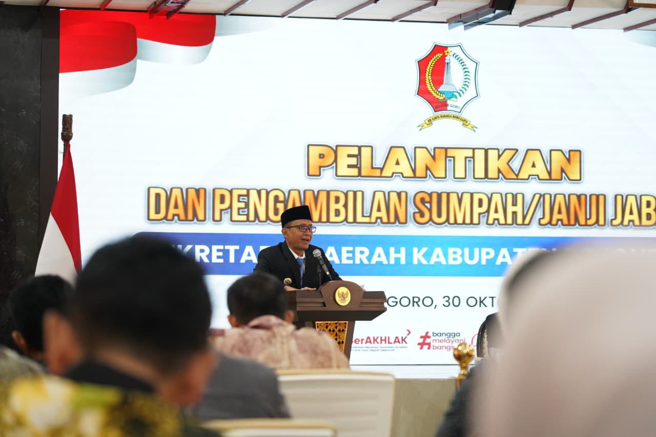 Edi Susanto Naik Tahta, Dari Sekretaris DPRD Kini Jadi Sekda Bojonegoro ...